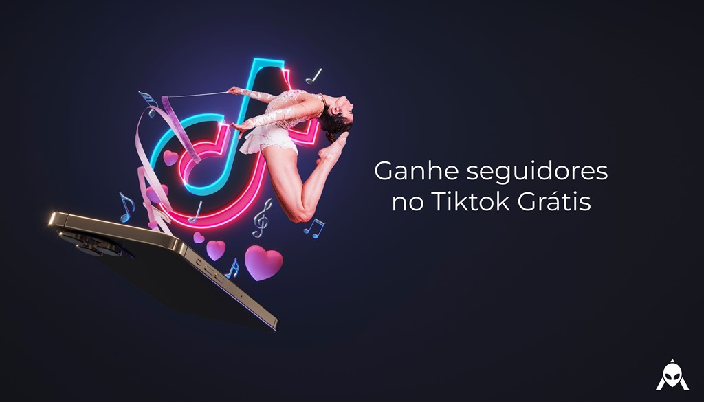 Ganhar Seguidores no Tiktok Gratis, até 1.000 por dia